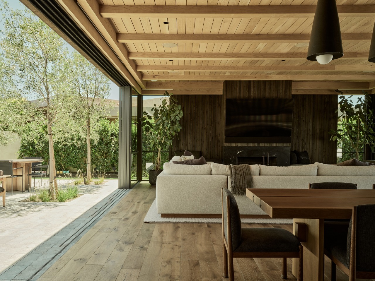 The beach house is getting a dark, moody makeover