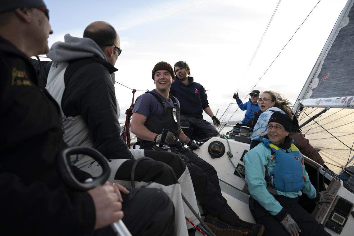 Elegant sailboats crisscross Commencement Bay each Wednesday. Here's ...