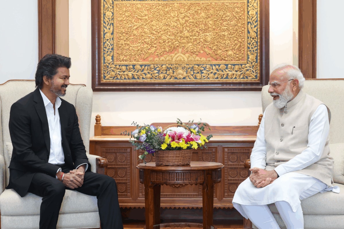 Vande Mataram row: Vijay meets PM Modi, stresses 'Tamil Thaai Vaazhthu ...