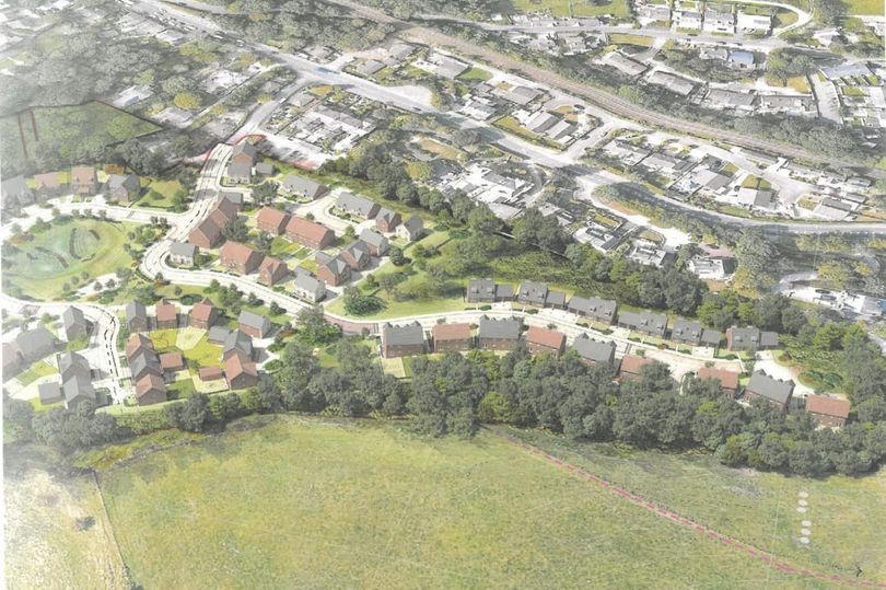 More than 150 people object to plans to build 80 homes on picturesque ...