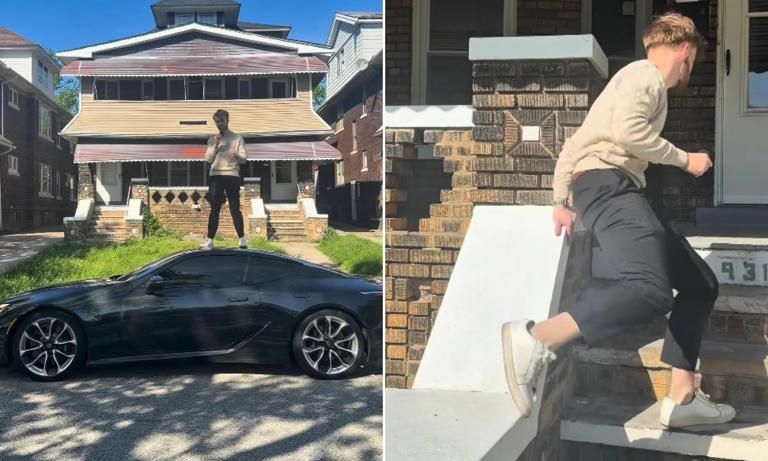 Young realtor forced to flee gunfire while filming listing video ...