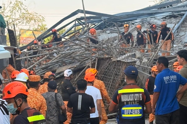 Fifth body recovered from Pampanga building collapse