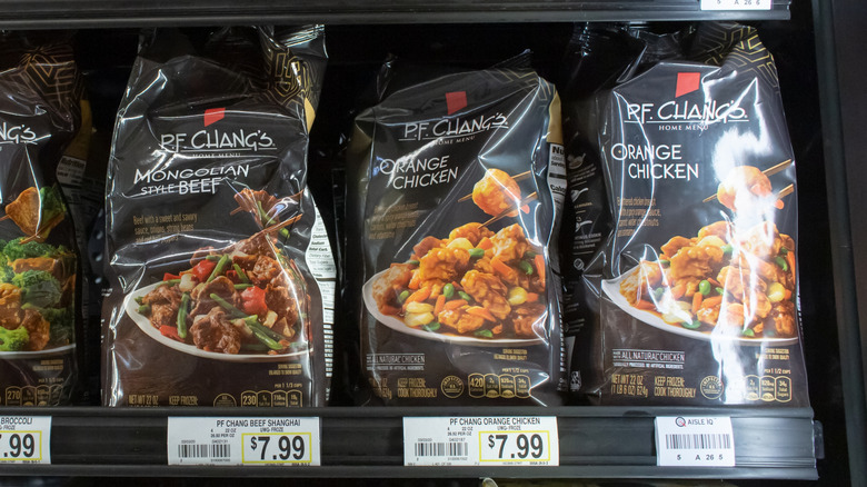 7 chain restaurants that have their own frozen entree lines