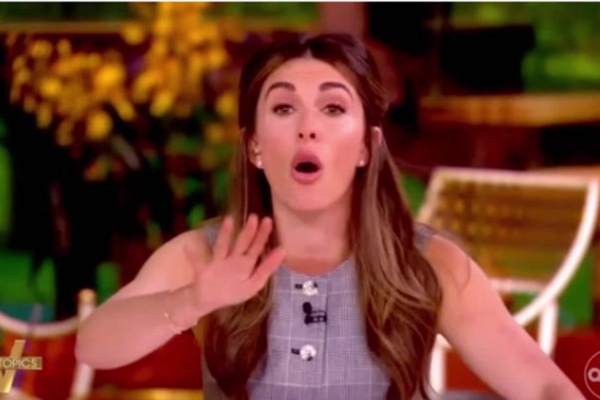The View host accidentally calls Donald Trump Jr.’s wedding funeral
