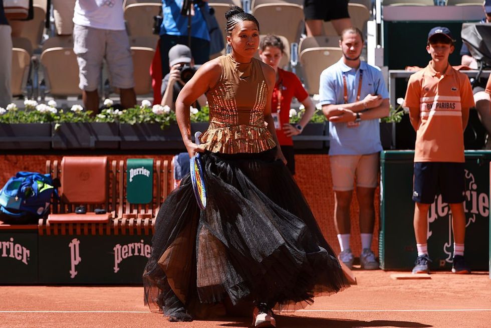 Naomi Osaka criticised for outfit at French Open as opponent hits out ...