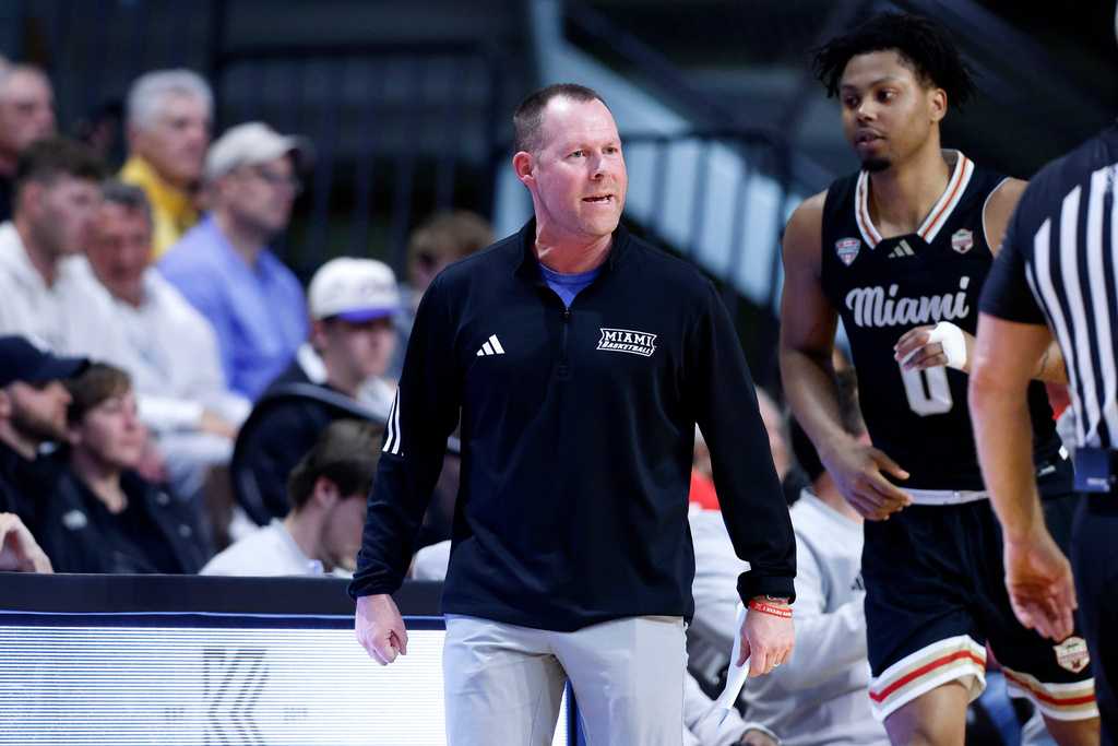 Miami University signs basketball coach Travis Steele to contract ...