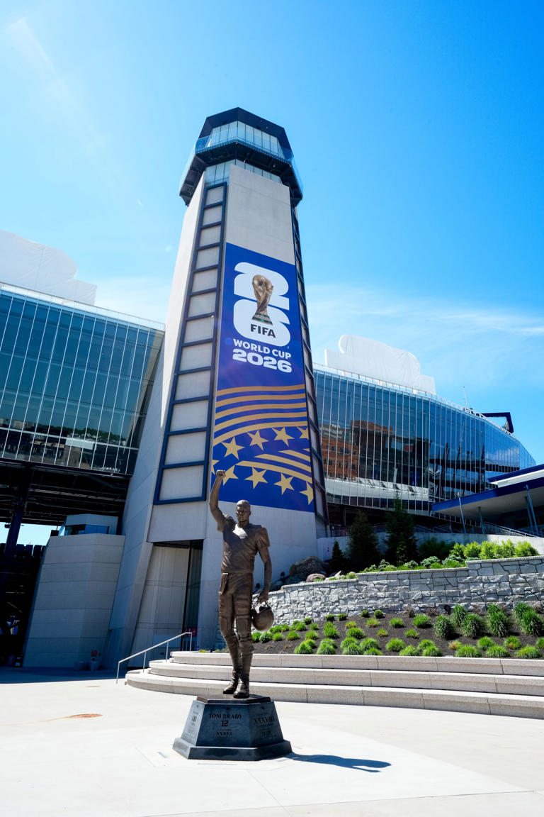 Major makeover underway at Gillette Stadium ahead of 2026 FIFA World ...