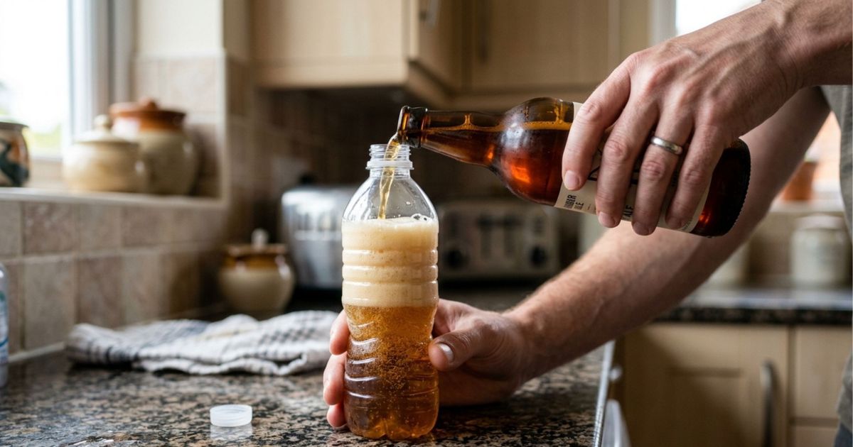 Experimente misturar essa água com cerveja que sobrou na latinha e ...