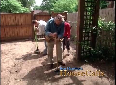 How to lay patio pavers