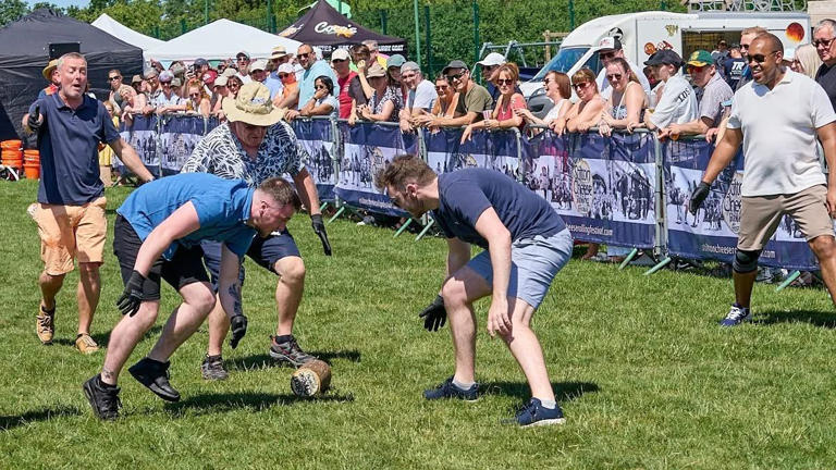 Huge crowds turn out for Stilton Cheese Rolling Festival despite ...