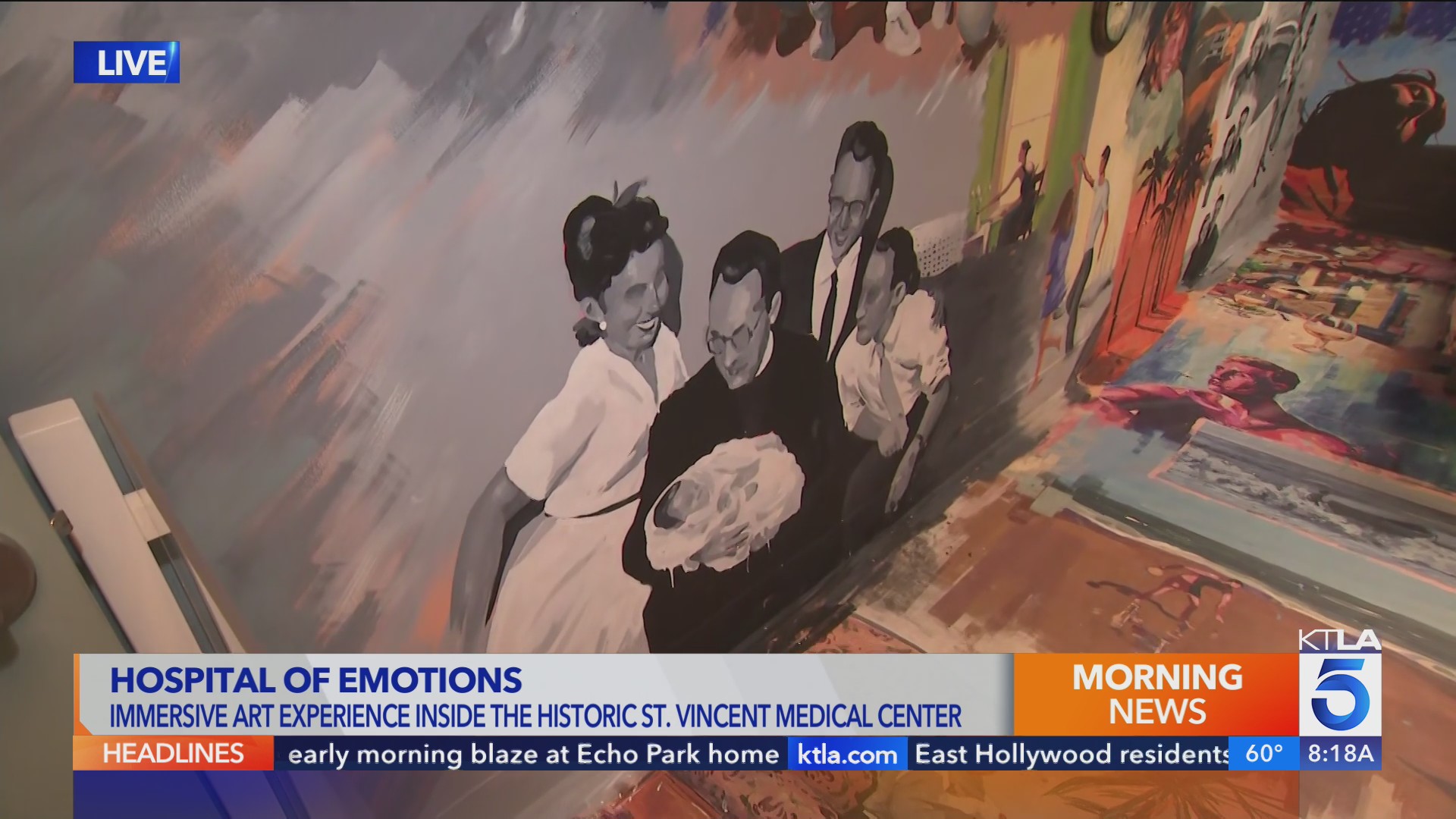 Inside the immersive 'Hospital of Emotions' experience