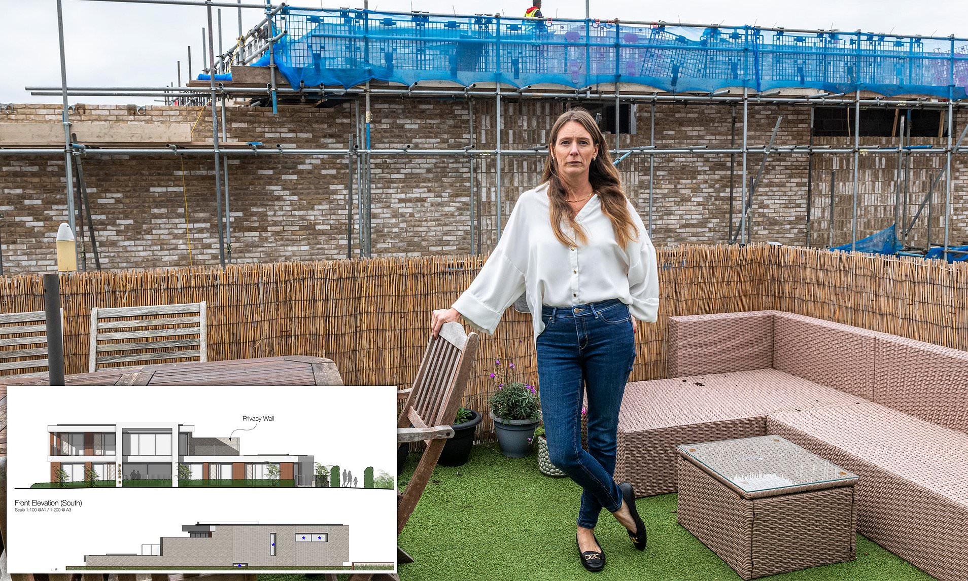 Developer who built view-blocking apartments applies to fill in last ...