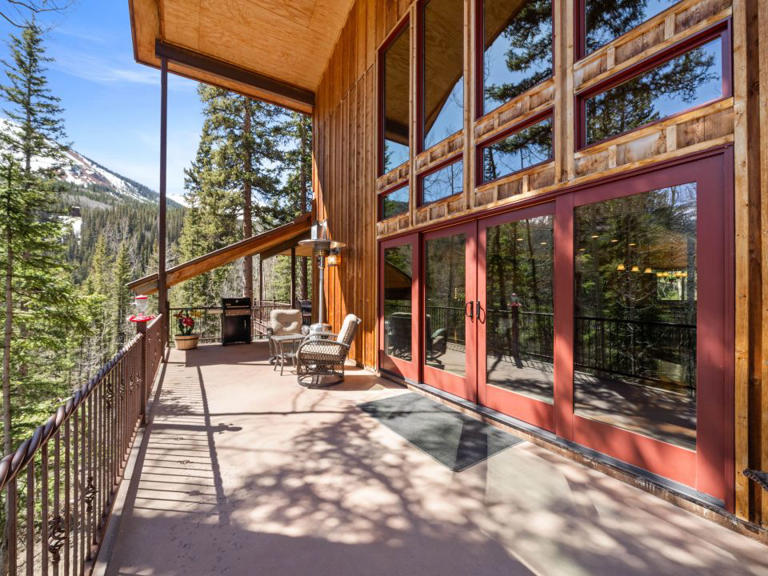 Home with historic mining claims for sale off Million Dollar Highway