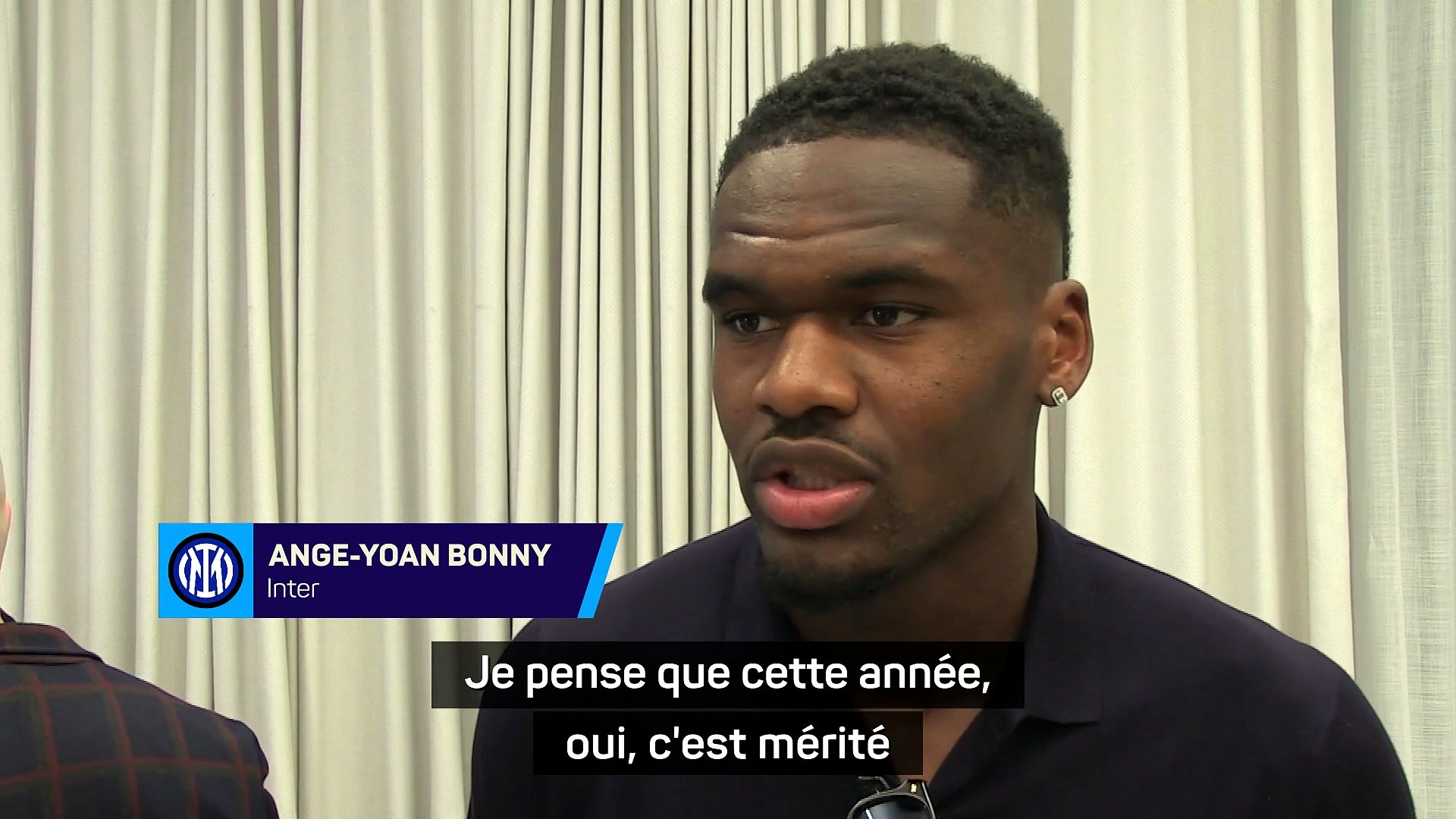 Bonny : "C'est une saison enrichissante, d'apprentissage"