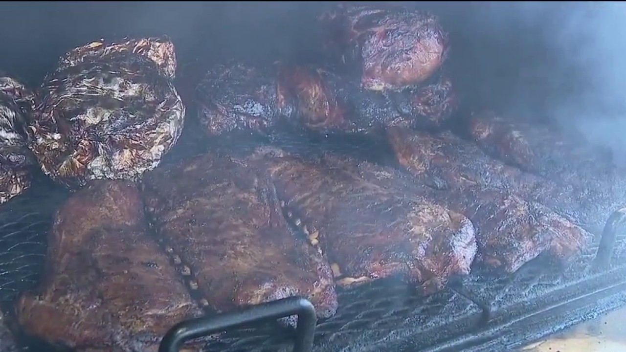 Outside BBQ in St. Pete Beach