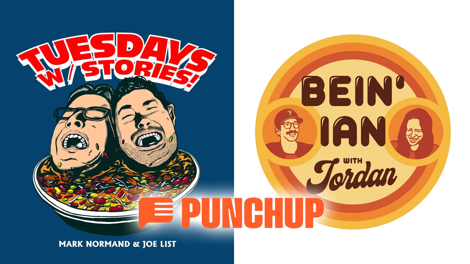 Punchup Live launches podcast feature; 'Tuesdays With Stories' joins