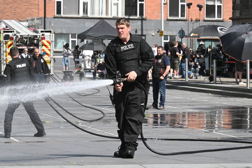 Line of Duty series 7 stars spotted in dramatic Belfast 'shooting' scenes