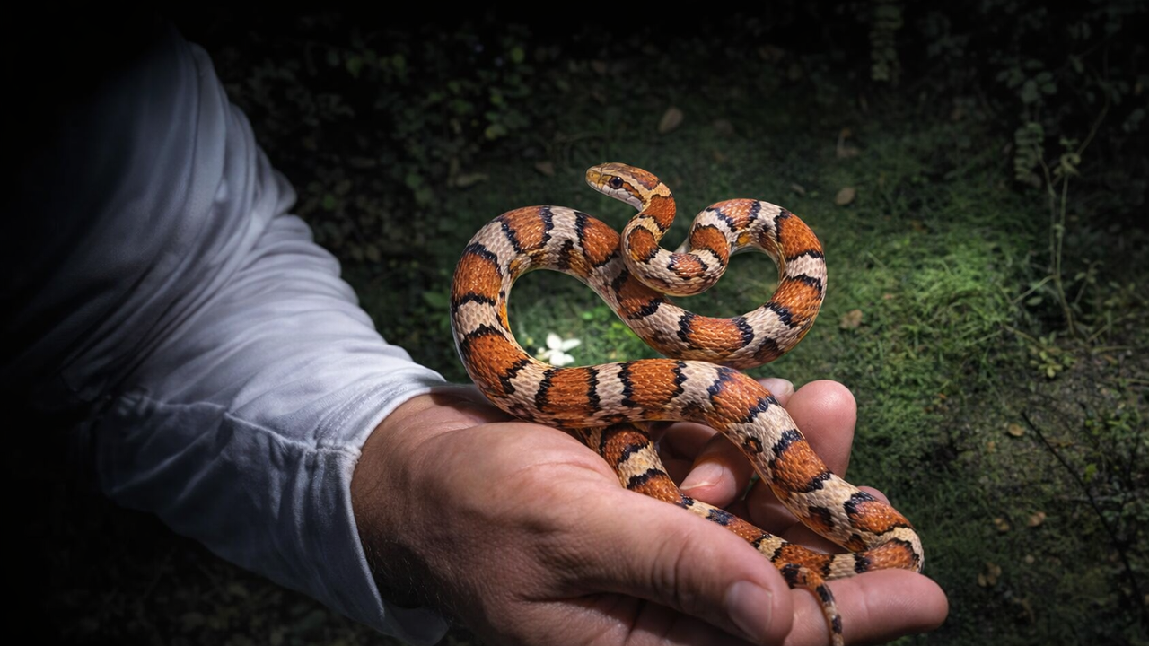 She camped alone hunting giant pythons in America's most dangerous swamp