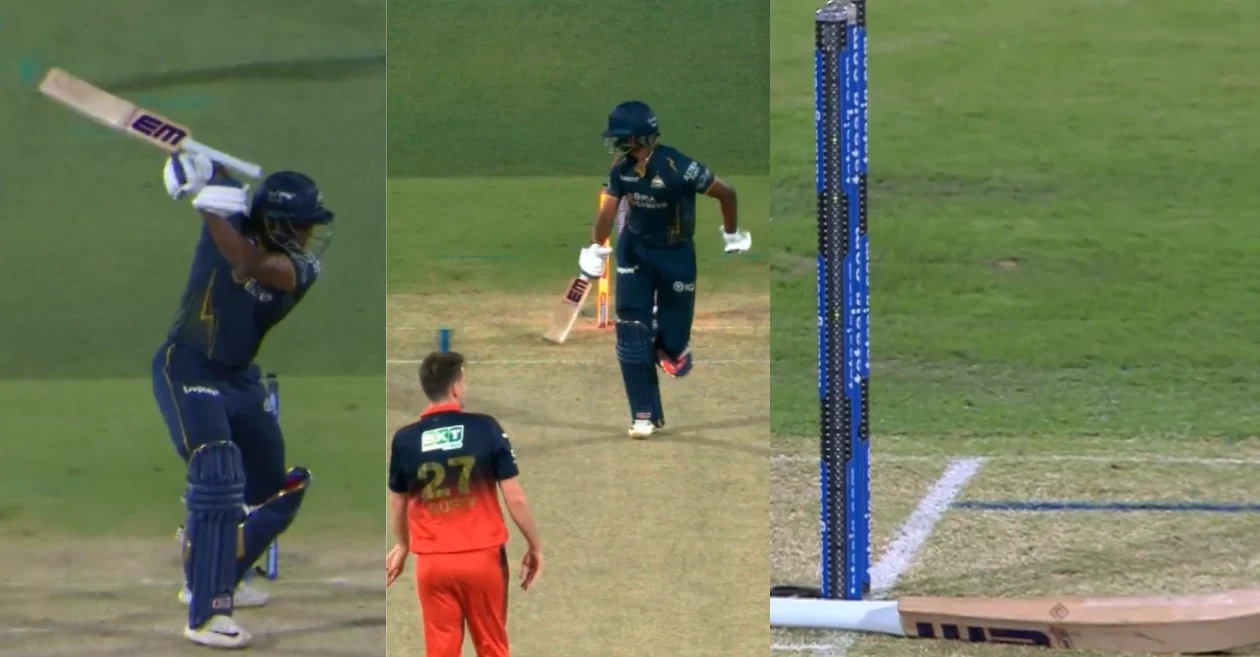 IPL 2026 [WATCH]: Sai Sudharsan suffers bizarre hit-wicket dismissal ...