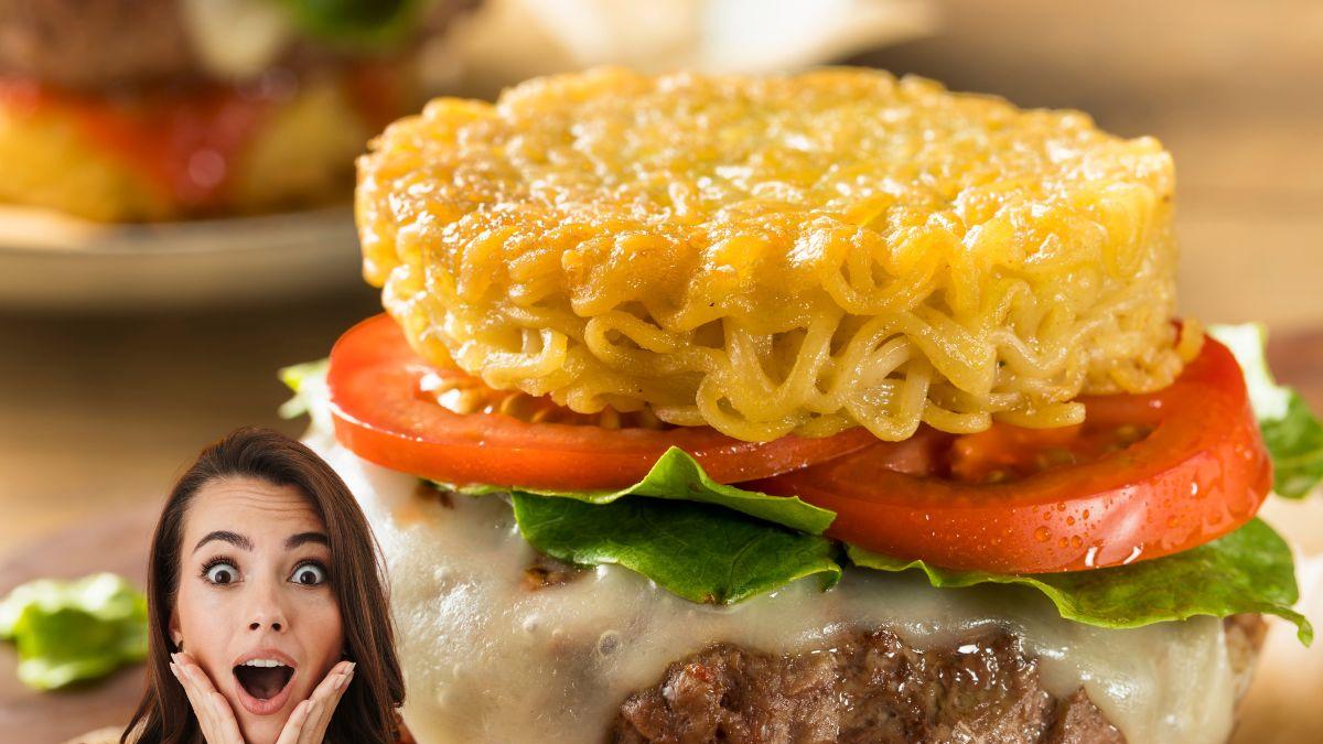 Las hamburguesas más raras que existen: algunas llevan oro, ramen y ...