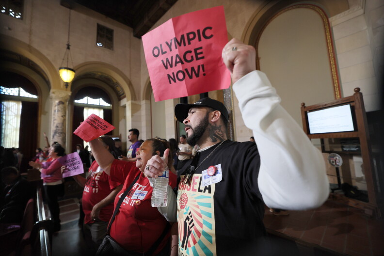 LA City Council delays minimum wage increases for tourism workers