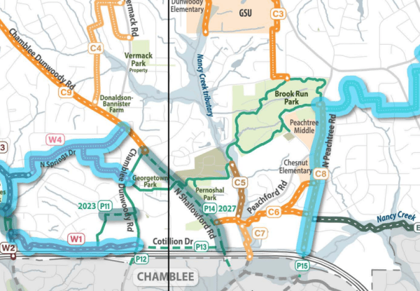 North Peachtree Road path project gets green light from Dunwoody officials