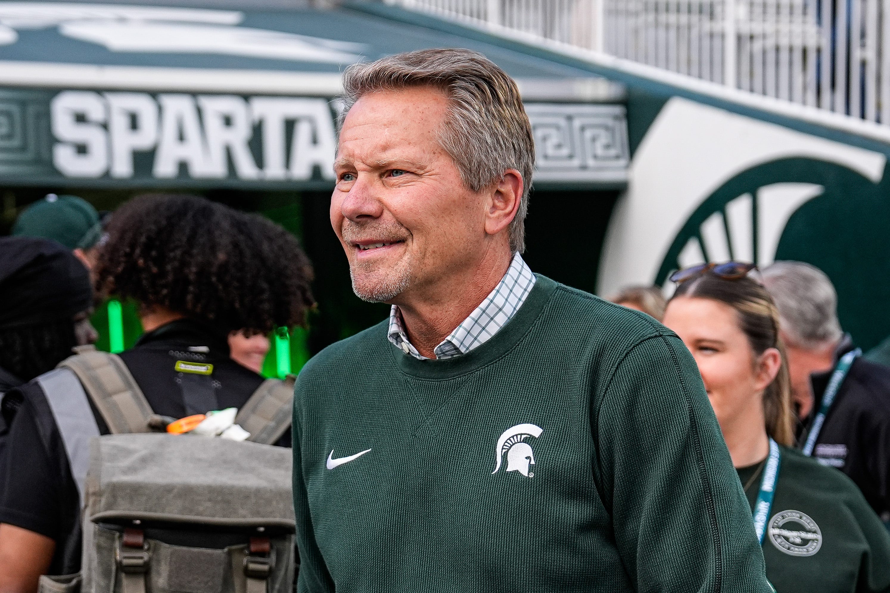 Michigan State University president leaving for another job
