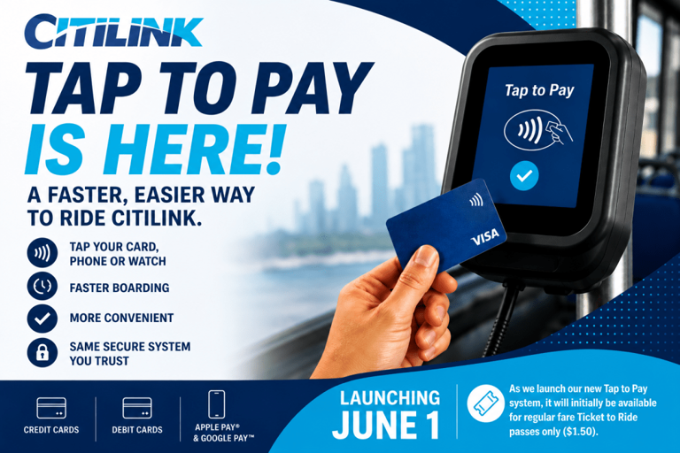 Citilink public transit to make multiple rider improvements starting June 1