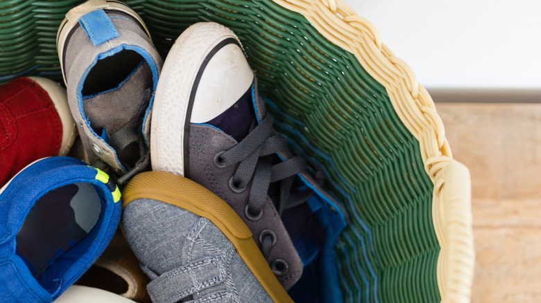 Skip the baskets: There's a better way to organize shoes and items in ...