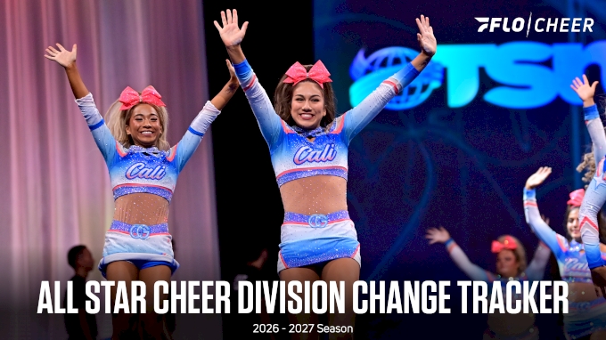 All Star cheer division change tracker: 2026-2027 season