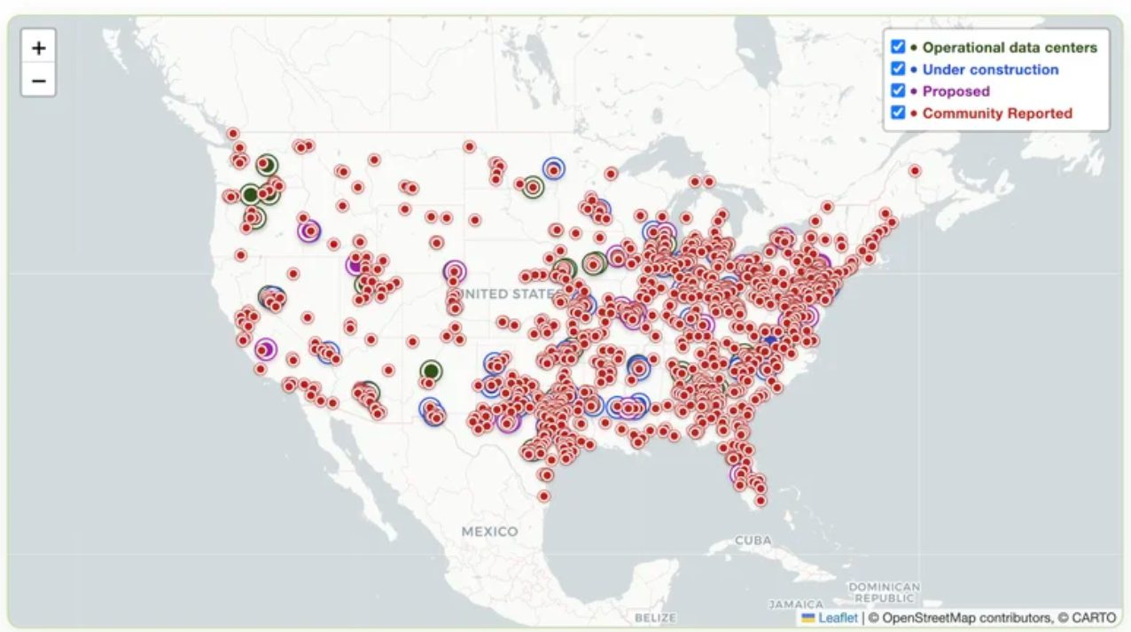Erin Brockovich launches crowdsourced AI data center map: 2,716 public ...