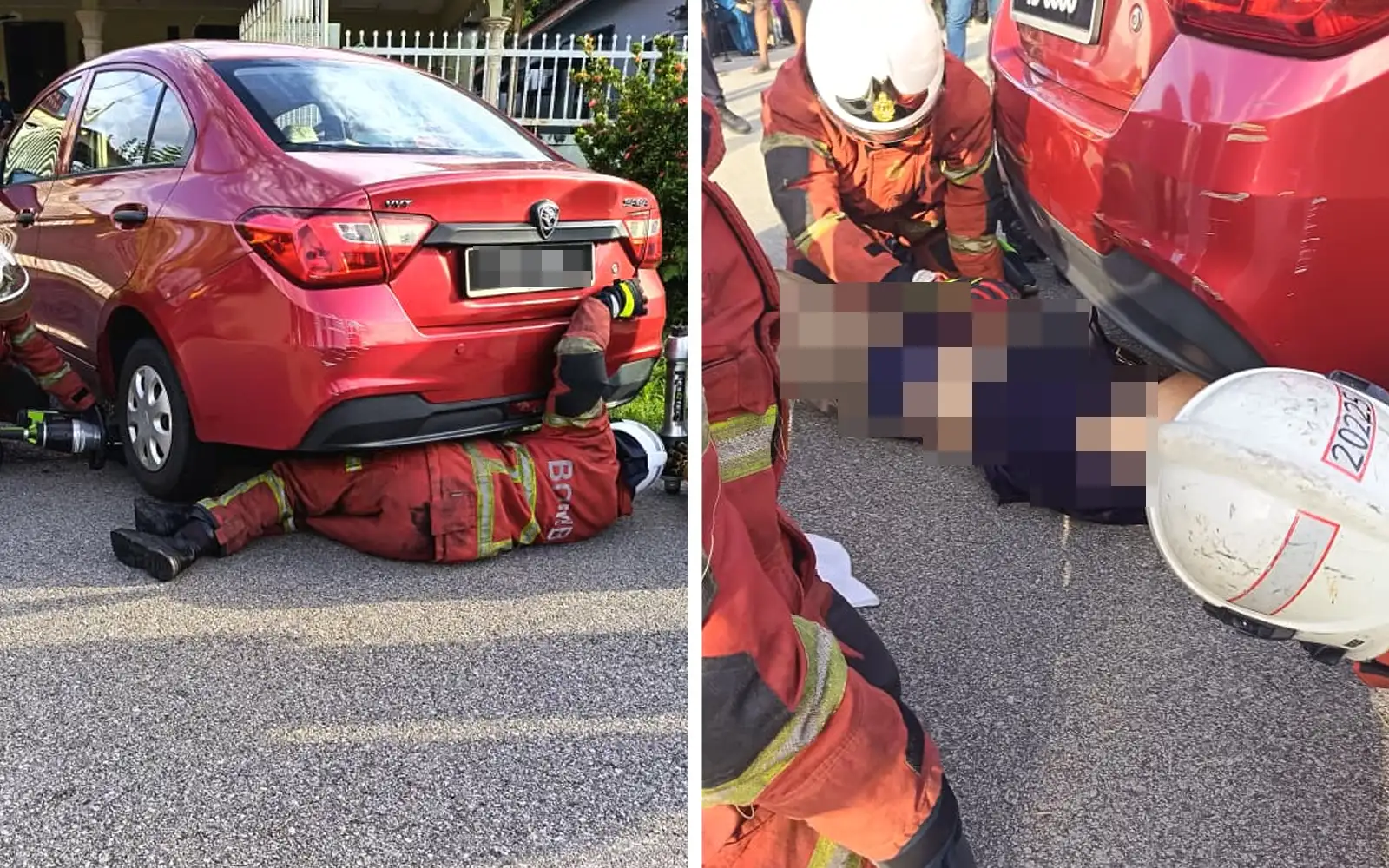 Man killed as car rolls over him on driveway