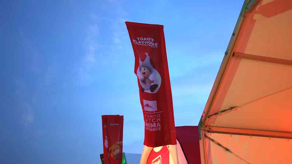 I went to the Nintendo Switch cinema experience