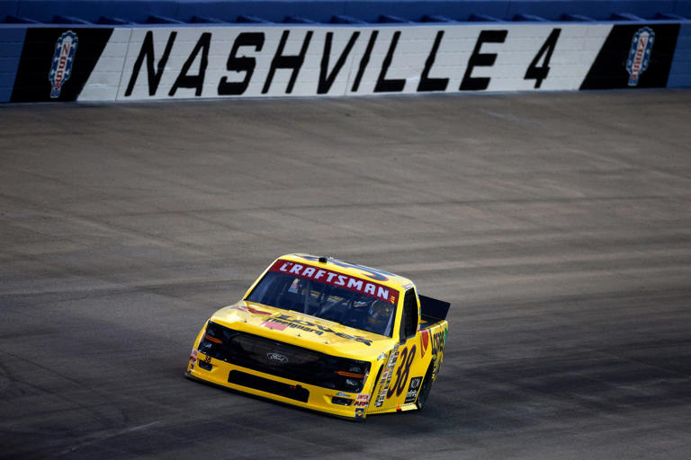 NASCAR qualifying order for Truck Series at Nashville in May 2026