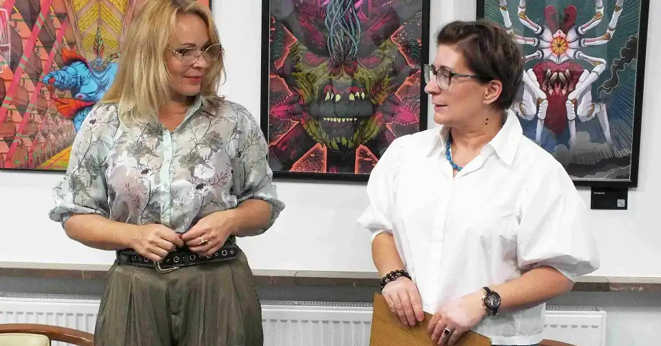 Wieczór autorski Małgorzaty Wardy w Miejskiej Bibliotece Publicznej w ...