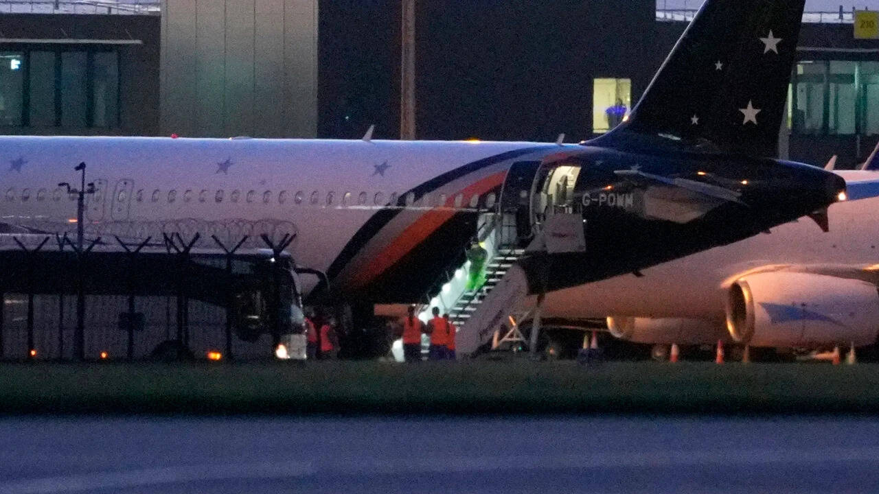 Manchester Airport partially closed by police after man spotted on ...