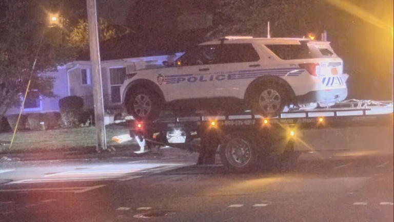 CMPD officer involved in early morning south Charlotte crash