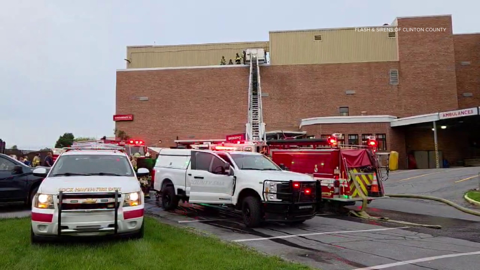 Hospital in Clinton County reopens after fire