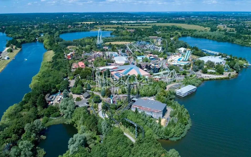 Two Thorpe Park coasters stall during UK heatwave