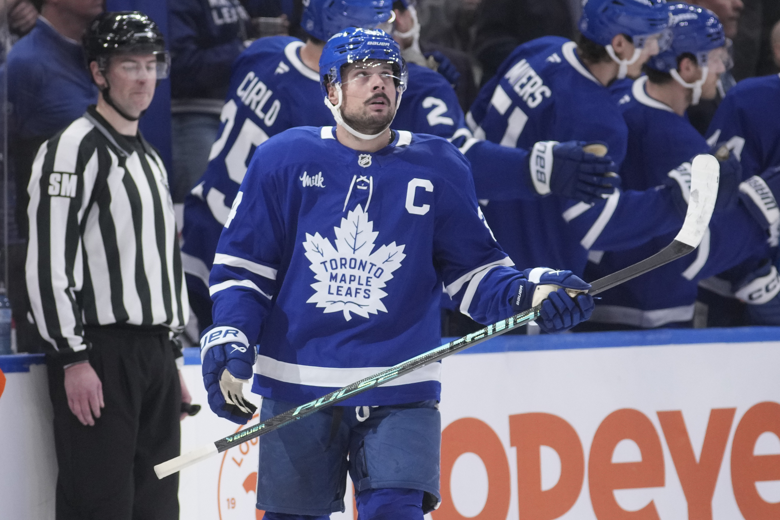 Matthews gives Maple Leafs best possible news during Zoom meeting