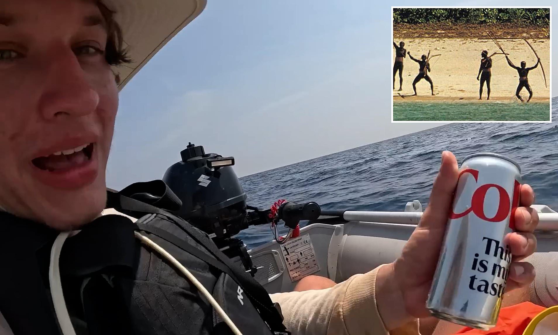 YouTuber who risked wiping out tribe with a Coke can says 'you can't ...