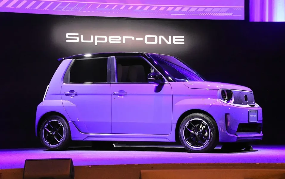 Honda launches retro-styled Super-ONE EV in Japan