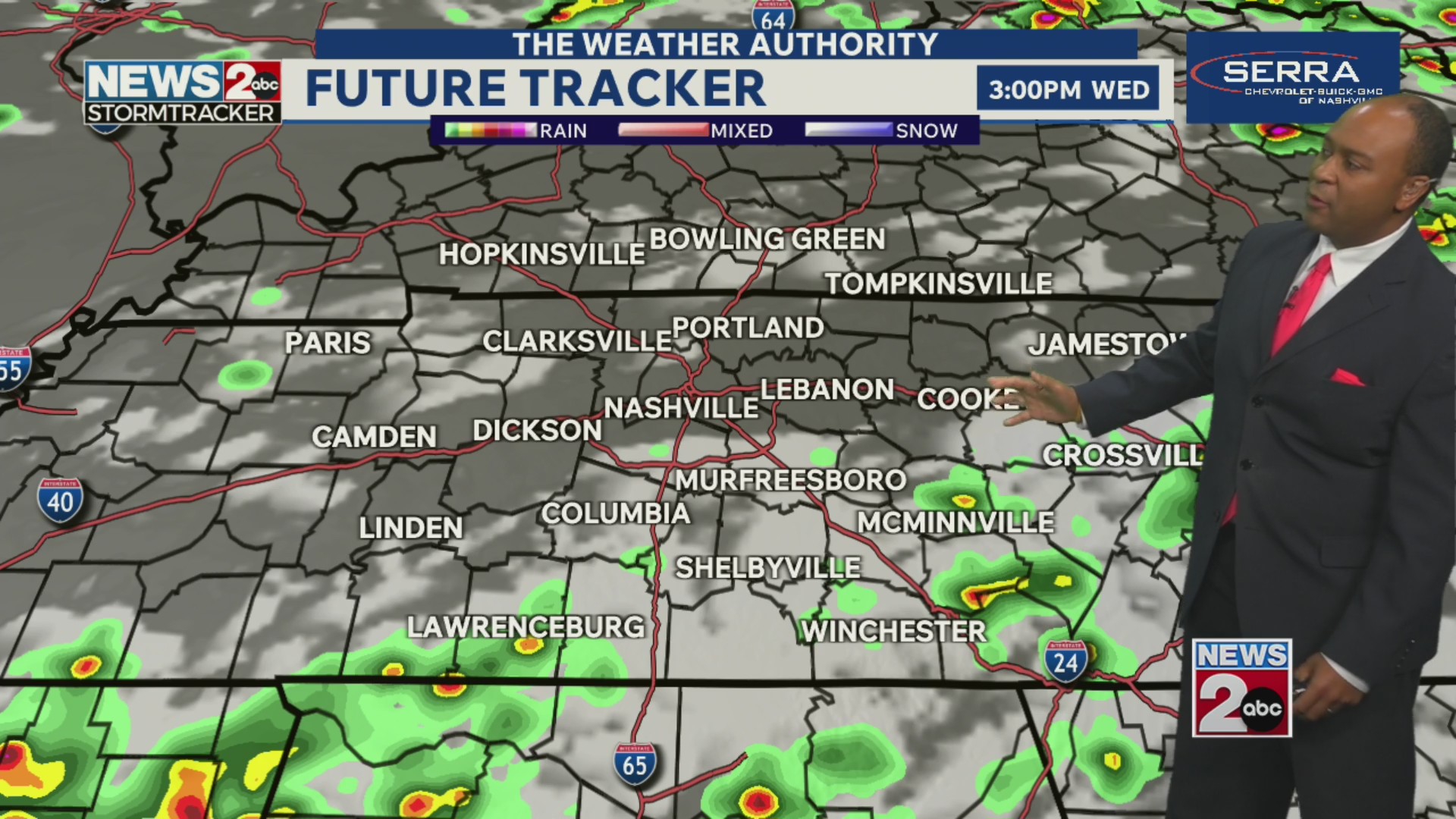 May 27, 2026 midday forecast