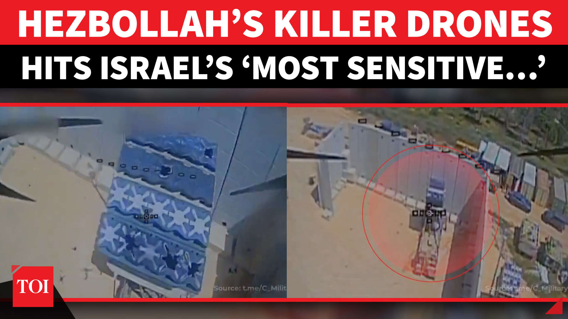 Hezbollah's killer drones pierce through northern Israel in chilling ...