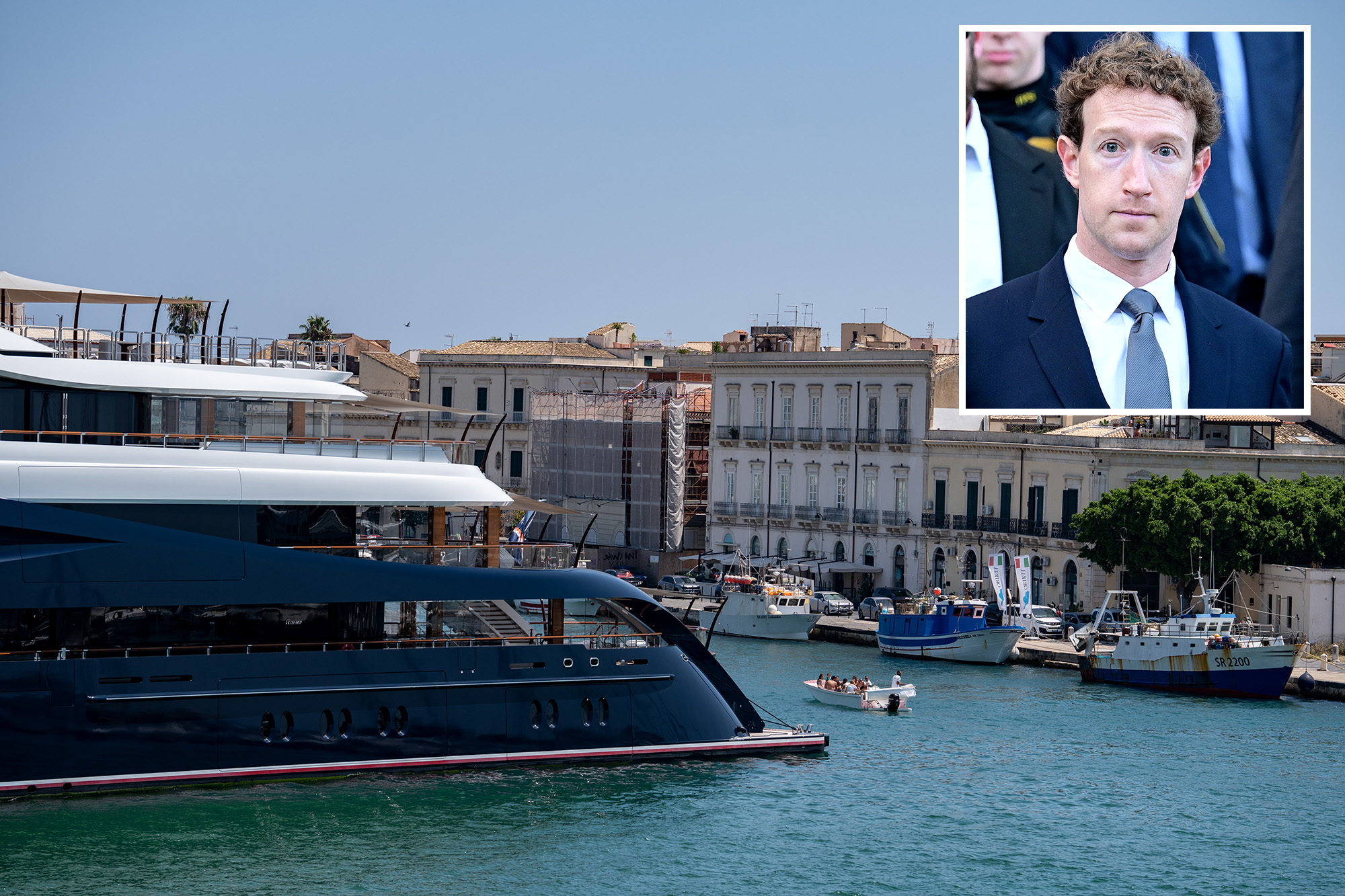 Mark Zuckerberg’s $300M superyacht draws boos cruising into Seattle as ...