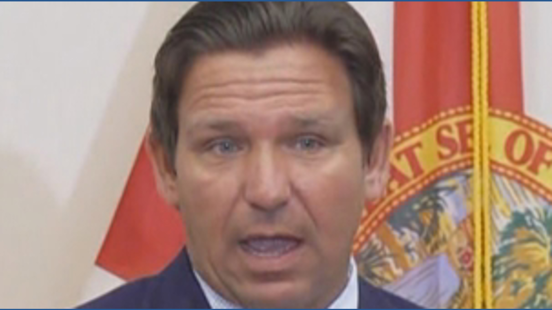 FL Gov. Ron DeSantis talks about funding for new Rays stadium