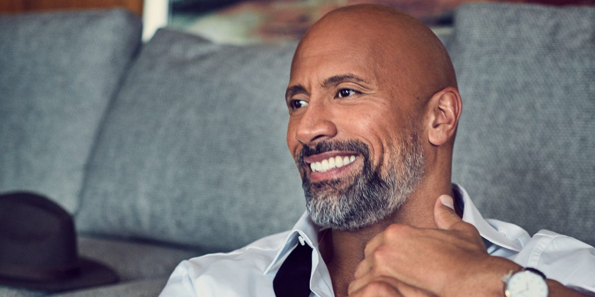 As a teenager, Dwayne Johnson smelled his first nice cologne on an ...
