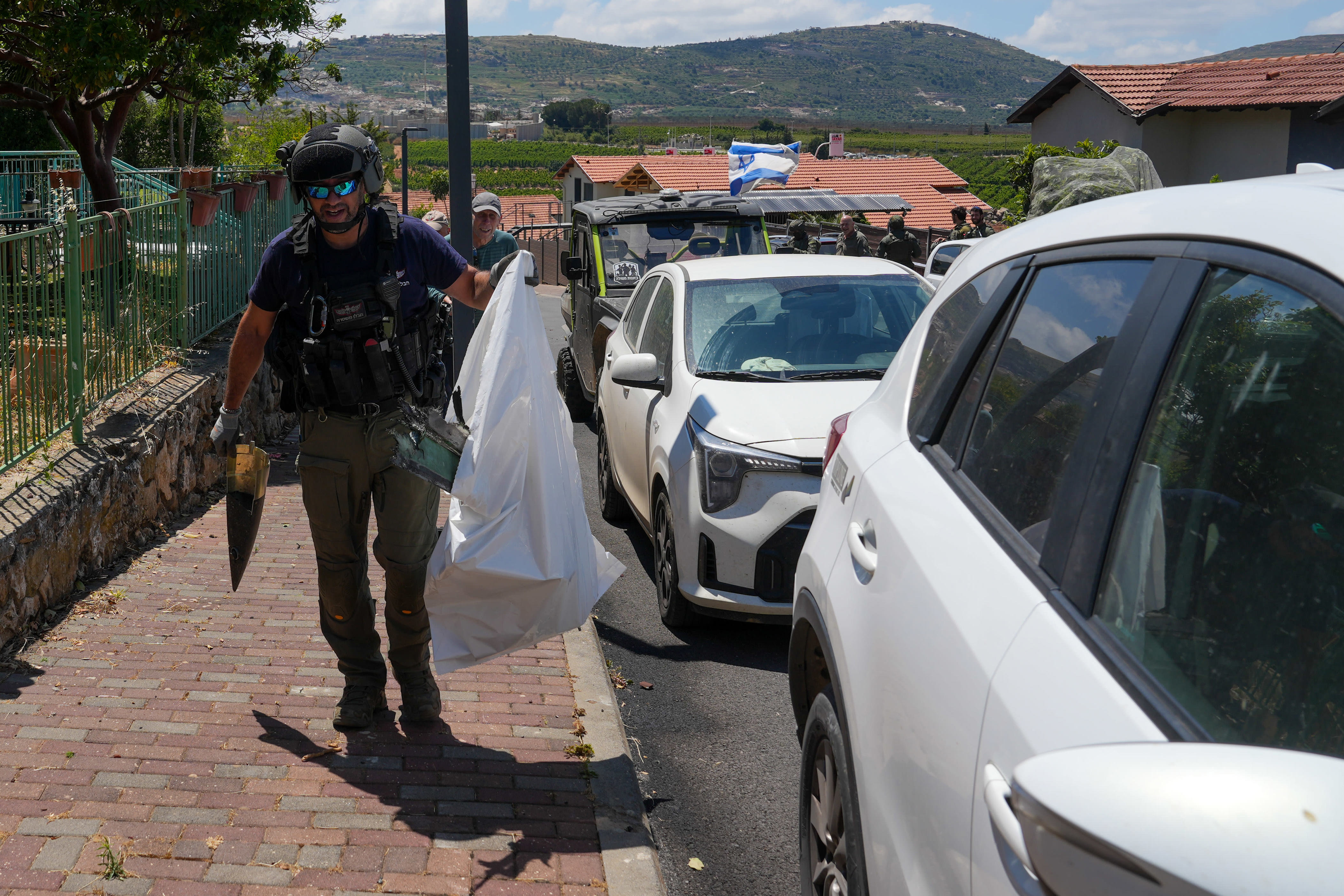 Multiple Hezbollah explosive drones impact in northern Israel