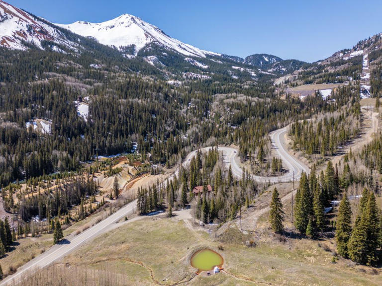 Home with historic mining claims for sale off Million Dollar Highway