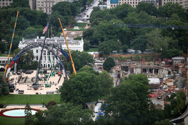 White House in total shambles as USA's 250th anniversary quickly approaches